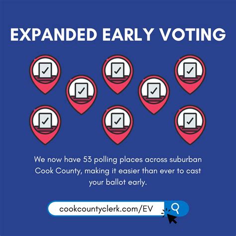 🚨 Expanded Early Voting Is Cook County Clerks Office