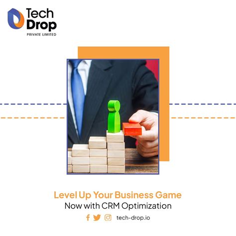 Tech Drop Private Limited On Linkedin Techdrop Crm Optimization Crmoptimization Business