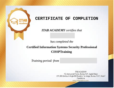 Formation Et Certification Cissp Rabat Casablanca Tanger Kenitra Maroc