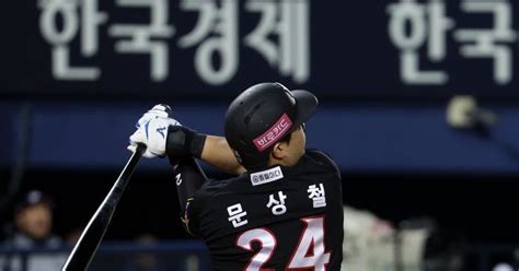 ‘삼중살→결승타 지옥과 천당 오간 문상철 Kt 1차전 승 한국시리즈
