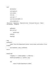 Chapter 5 Docx Start Declarations Num Deptnum Num Wrkhrs Num Slry Num