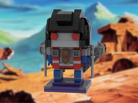 Lego Moc Starscream Brickhead By Bucktopus Rebrickable Build With Lego