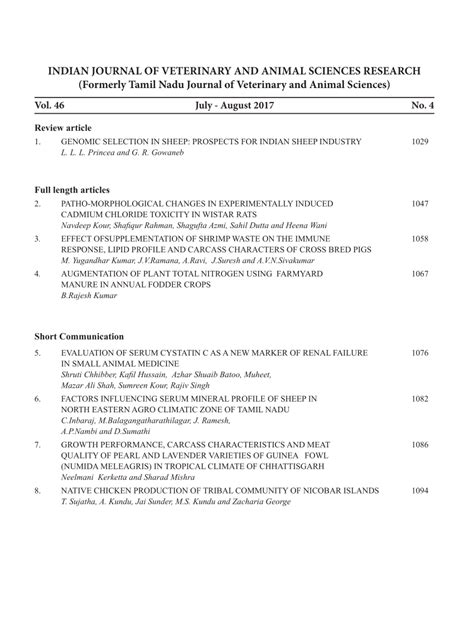 Pdf Genomic Selection In Sheep Prospects For Indian Sheep Industry