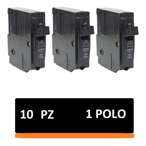 Interruptor Termomagnetico 10 Amp Mercadolibre 📦