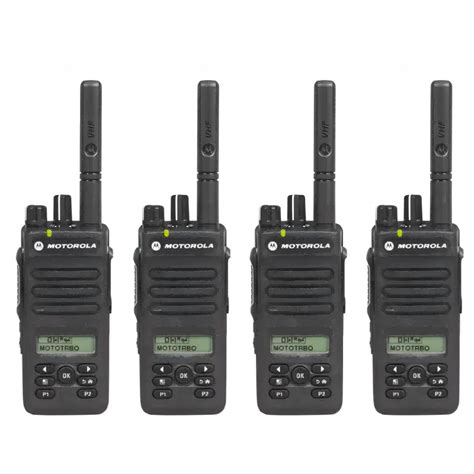 Motorola Digital Walkie Talkie Dp2600 Vhf Uhf Radio Two Way Digital