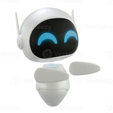 Artificial Intelligence Personal Assistant Robot With A Pointing Side Gesture Mini Robot 3d
