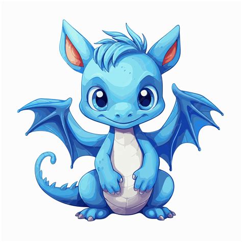 만화 그림 의 A 공룡 귀여운 디노 성격 고립된 프리미엄 Ai 생성 벡터