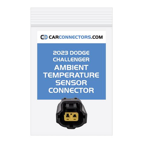 Ambient Temperature Sensor Connector For 2023 Dodge Challenger