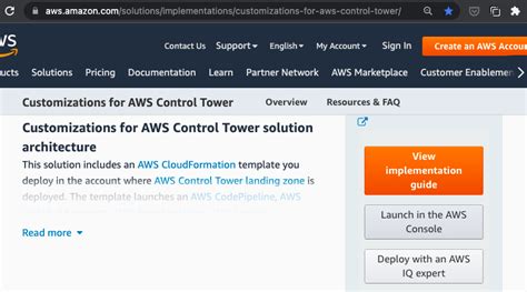 Missing Customization Example Folder In Repo · Issue 71 · Aws Solutions Aws Control Tower