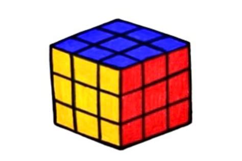 How To Draw A Rubik S Cube JORZ ART How To Draw A Rubik S Cube JORZ ART