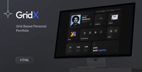 Gridx Personal Portfolio HTML By WPRiver ThemeForest
