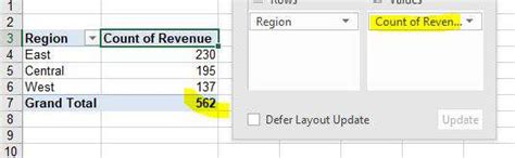 improved handling of empty cells in pivot table source excel tips