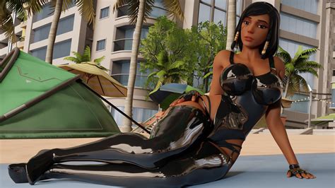 Rule 34 3d Latex Missing Tags Overwatch Overwatch 2 Pharah Tagme