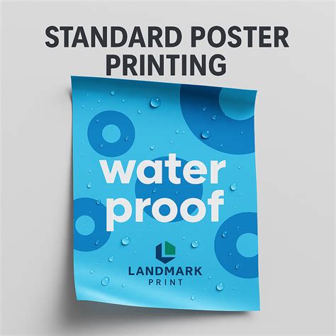 Yupo Poster Printing Singapore Waterproof And Tear Proof Posters