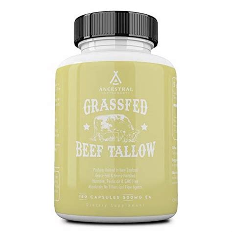 Grass Fed Beef Thyroid Ancestral Supplements 180 Caps Mornatural