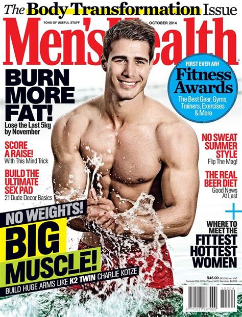 He Male Model Alex Charlie Kotze Farmer Hunks