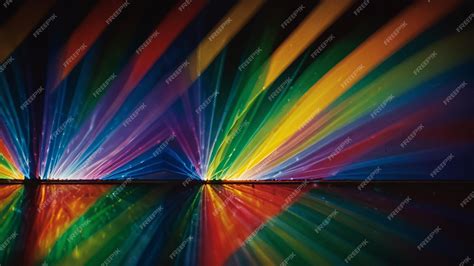 Detailed Closeup Of A Diffraction Grating Pattern Premium Ai