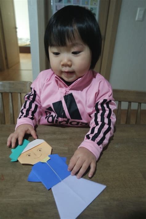 [색종이접기] 색종이 인형놀이 네이버 블로그