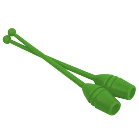 Бухалки за художествена гимнастика зелени