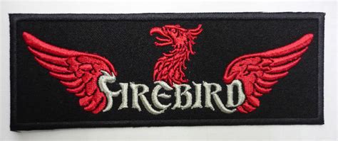 Firebird Embroidered Patch On Storenvy