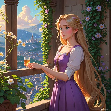 Rapunzel Anime 7 By Elodtrebor On Deviantart