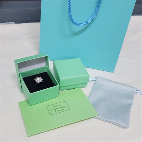 당일출고 악세사리 쥬얼리 케이스 박스 선물 포장 세트 쇼핑백 실버 폴리싱 천 더스트백 에이블리