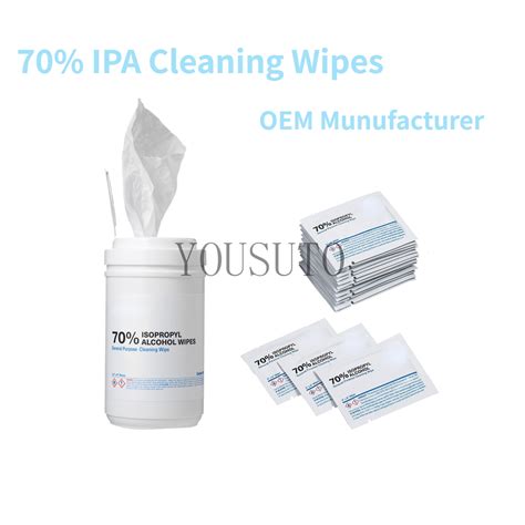 70 Isopropyl Alcoholipa Wipes Ф110 X 205 Mm Barrel Or Bag