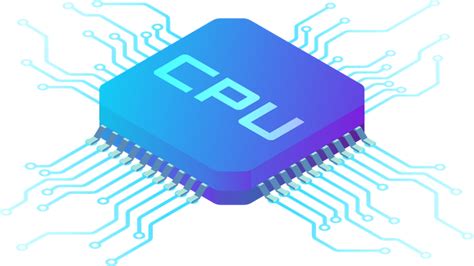 Best Premium Cpu Processor Chip Illustration Download In Png And Vector