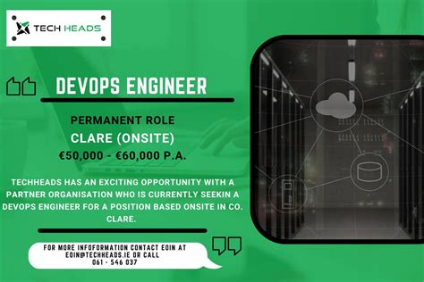 Techheads On Linkedin Devops Engineer Tech Heads Ireland