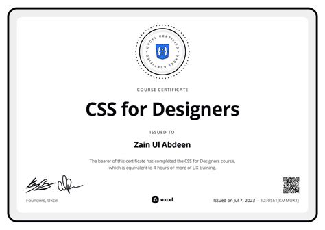 Cssdesign Designcourse Webdevelopment Creativeeducation Zain Ul Abdeen