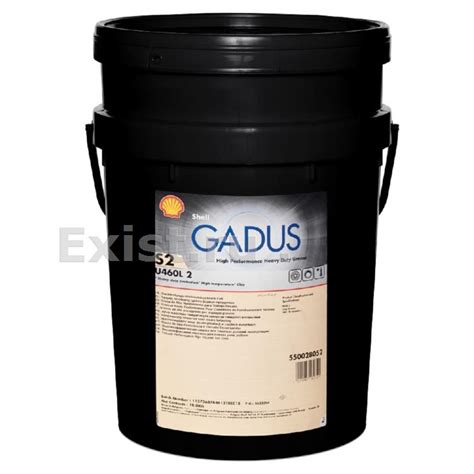 Смазка для подшипников "Gadus S2 U460L 2", 18кг Shell 5011987182721 ...
