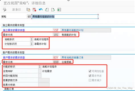 Sap中计划策略的后台配置框架分析解读 Csdn博客