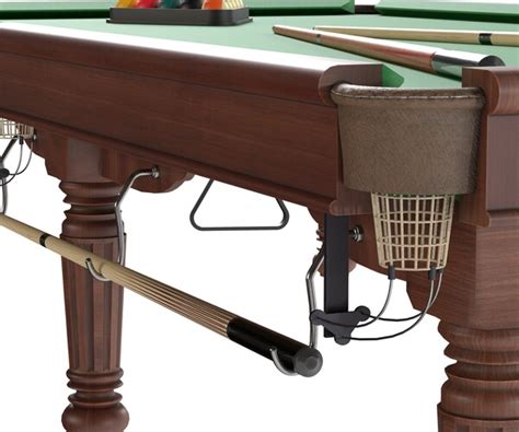 Artstation Billiards Pool Table With Cue Stick Game Assets