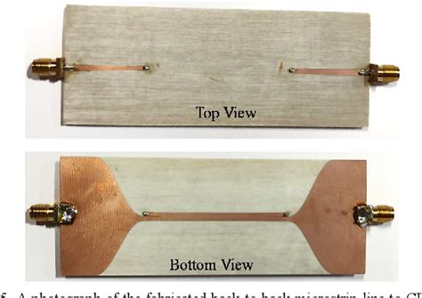 Figure 5 From Design Of A Microstrip Line To Cps Transition With 1 300 Bandwidth For The Hf And