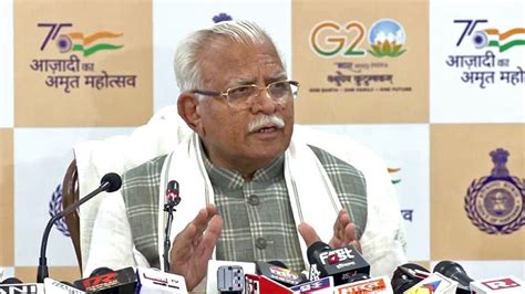 Recovering Losses From Rioters Haryana Cm Manohar Lal Khattars Plan