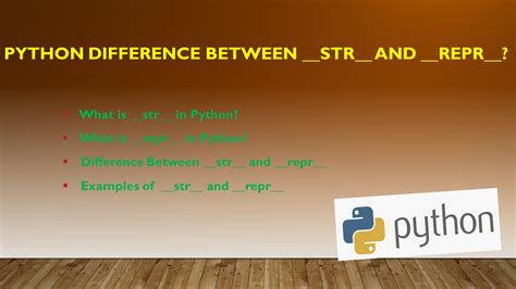 Python Difference Between Str And Repr Spark By Examples