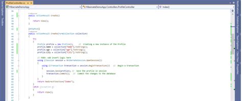 Integrating Hibernate With Aspnet Application Manektech