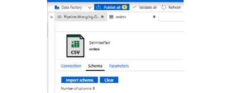 Implementing A Wrangling Data Flow Azure Data Engineering Cookbook