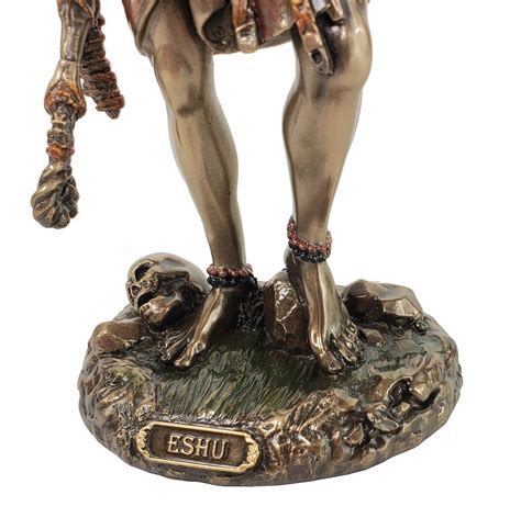 8 12 Orisha Eshu Santeria Yoruba Trickster God African Statue Bronze