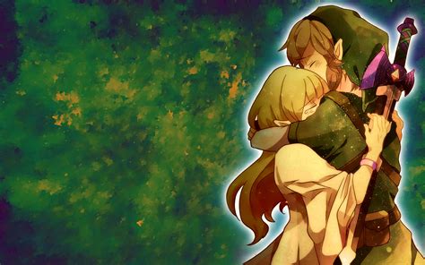 Link X Zelda Wallpaper