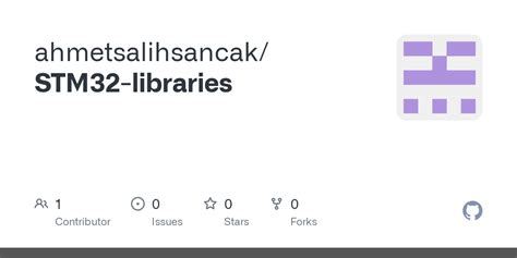Github Ahmetsalihsancakstm32 Libraries