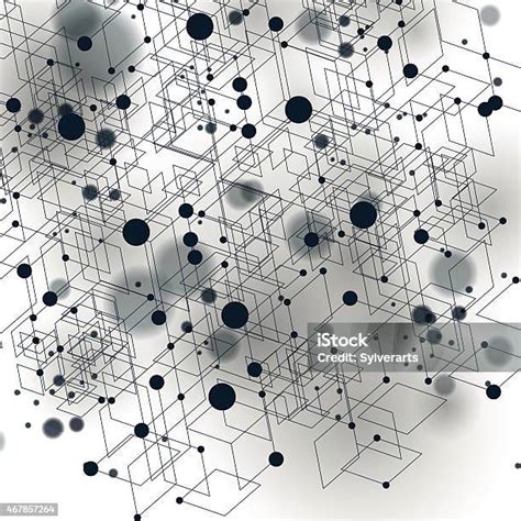 벡터 디지탈 3d 추상화 기하학적 다각형 메쉬형 2015년에 대한 스톡 벡터 아트 및 기타 이미지 2015년 3차원 형태 과학 Istock