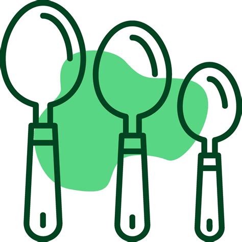 Measuring Spoons Outline Style Icon 53299784 Vector Art At Vecteezy