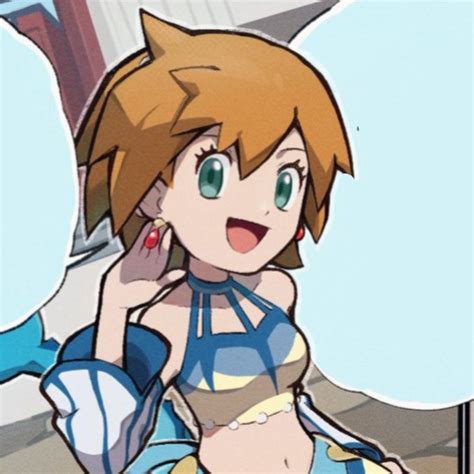 𓏲 Misty Pokemon Ash And Misty Misty From Pokemon Pokemon Characters