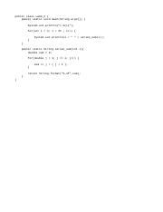 Lab9 2 Java Public Class Lab9 2 Public Static Void Main String Args