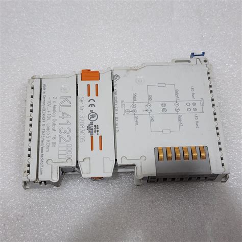 BECKHOFF KL4132 2 CH ANALOG OUTPUT TERMINAL
