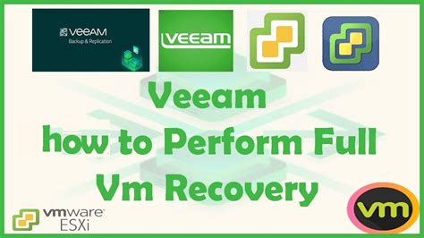 How To Restore Virtual Machine Using Veeam 11 Step By Step Guide