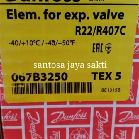 Jual Expansi / Expansion Valve Danfoss TEX5 - TEX 5 PN. 067B3250 ...