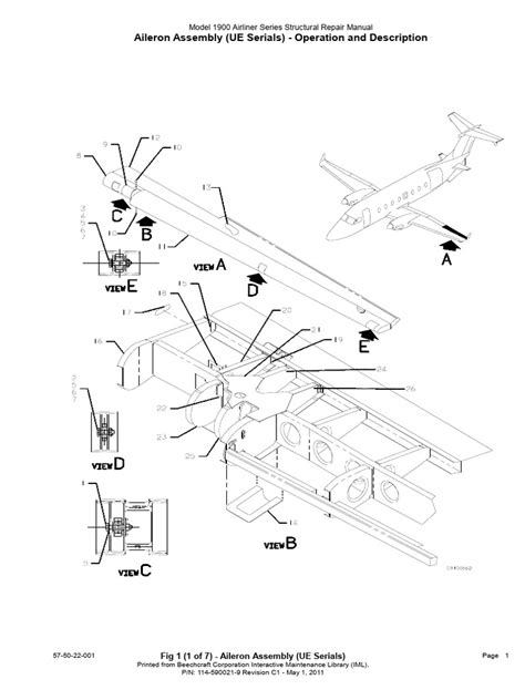 Aileron Assembly Ue Serials Operation And Description Pdf