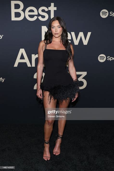 Anastasia Karanikolaou Attends The 2023 Spotify Best New Artist Party